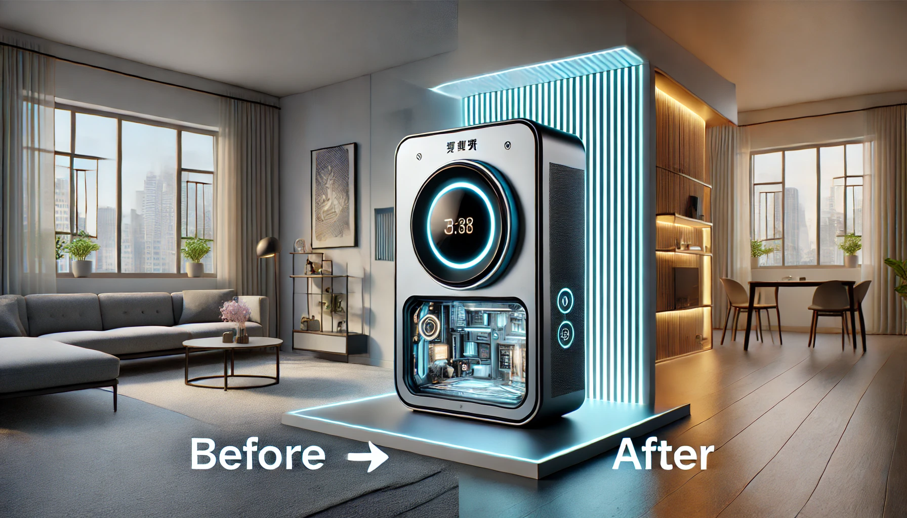 空間拡張装置 - たった400円1分でビジネスの新商品アイデアもAIが作成します。AIが考えた商品アイデア／ 架空商品 kakoo