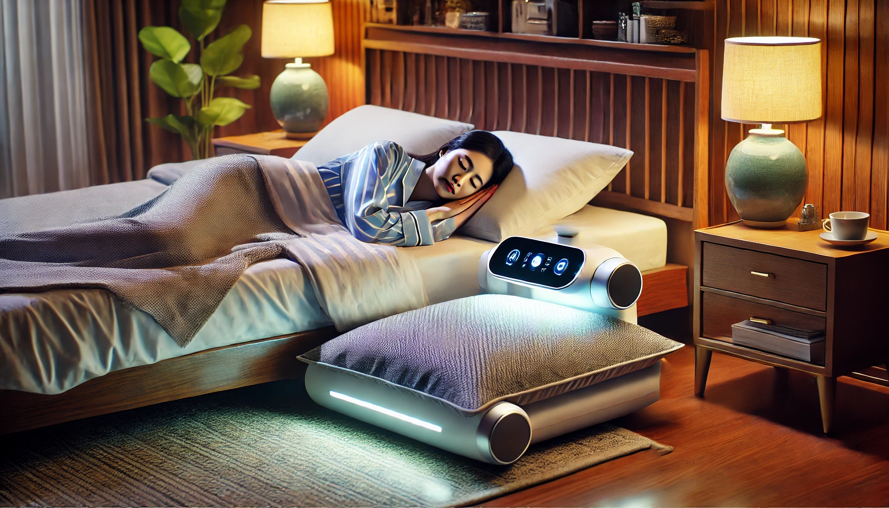 自動化粧落とし枕 - たった400円1分でビジネスの新商品アイデアもAIが作成します。AIが考えた商品アイデア／ 架空商品 kakoo