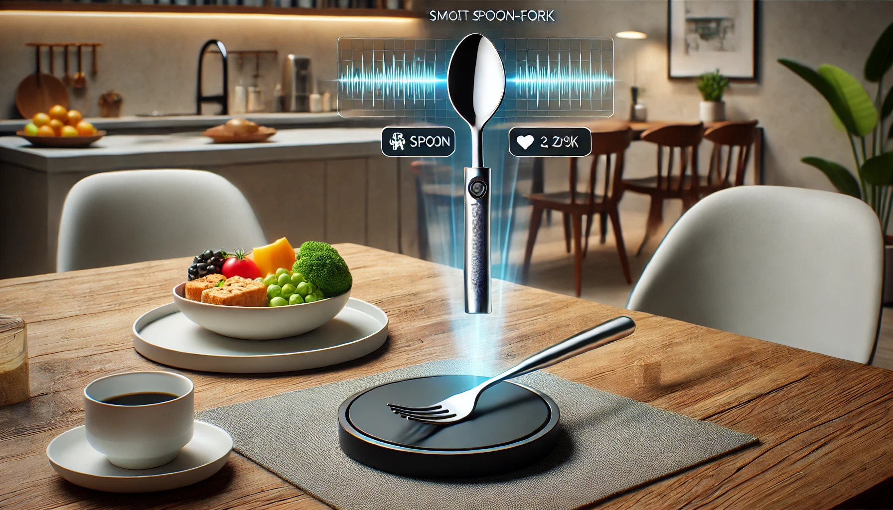 スマートスプーンフォーク - たった400円1分でビジネスの新商品アイデアもAIが作成します。AIが考えた商品アイデア／ 架空商品 kakoo