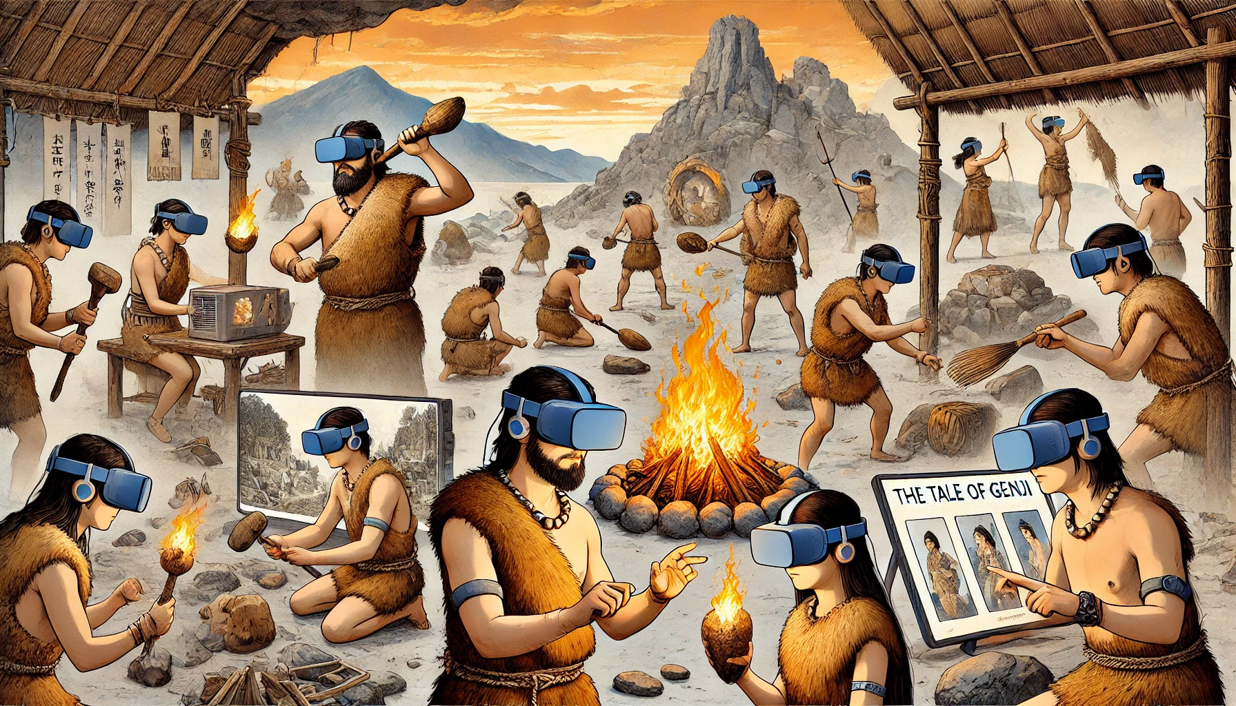 原始物語 - たった400円1分でビジネスの新商品アイデアもAIが作成します。AIが考えた商品アイデア／ 架空商品 kakoo