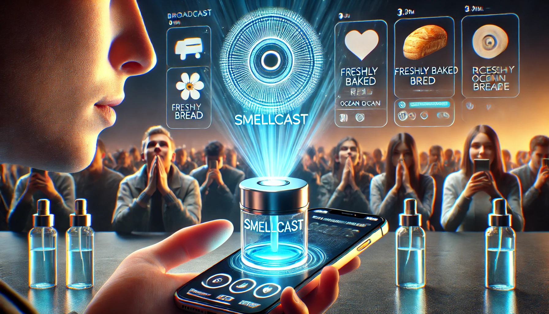 スメルキャスト - たった400円1分でビジネスの新商品アイデアもAIが作成します。AIが考えた商品アイデア／ 架空商品 kakoo