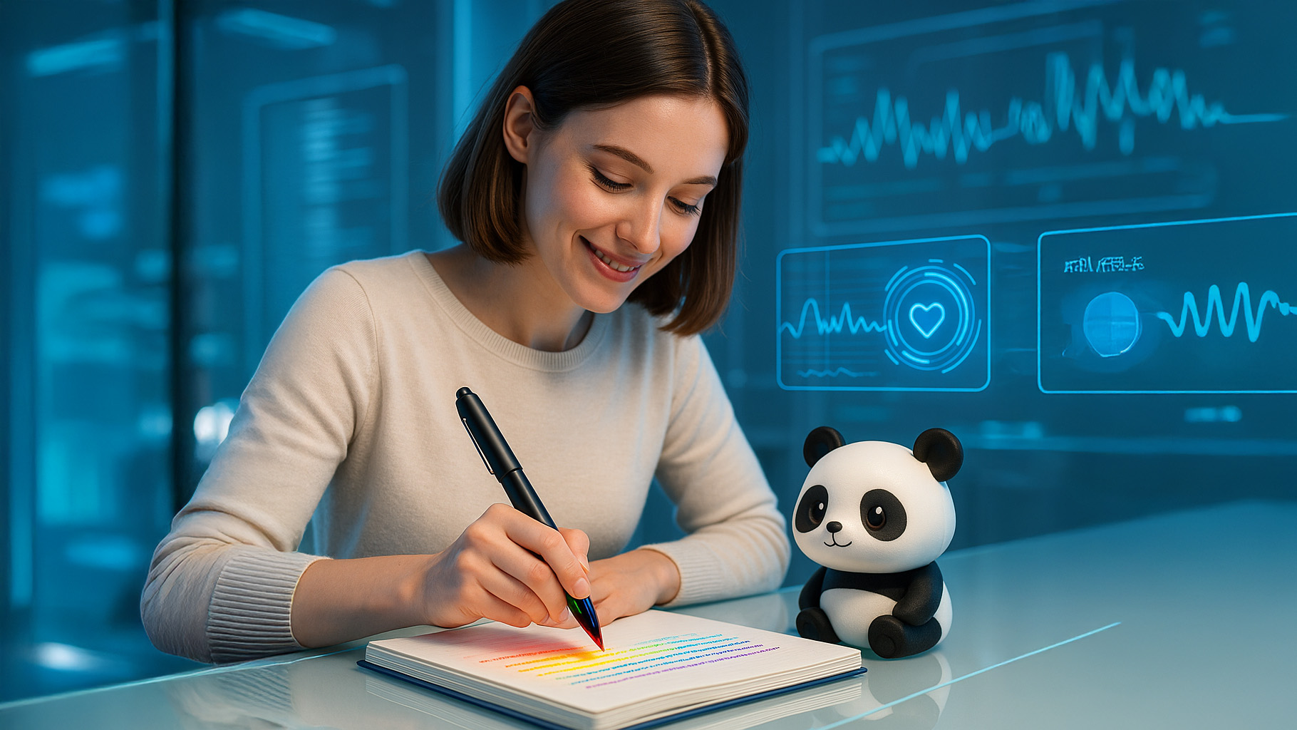 エモシンク・レインボーペン - たった400円1分でビジネスの新商品アイデアもAIが作成します。AIが考えた商品アイデア／ #架空商品 kakoo